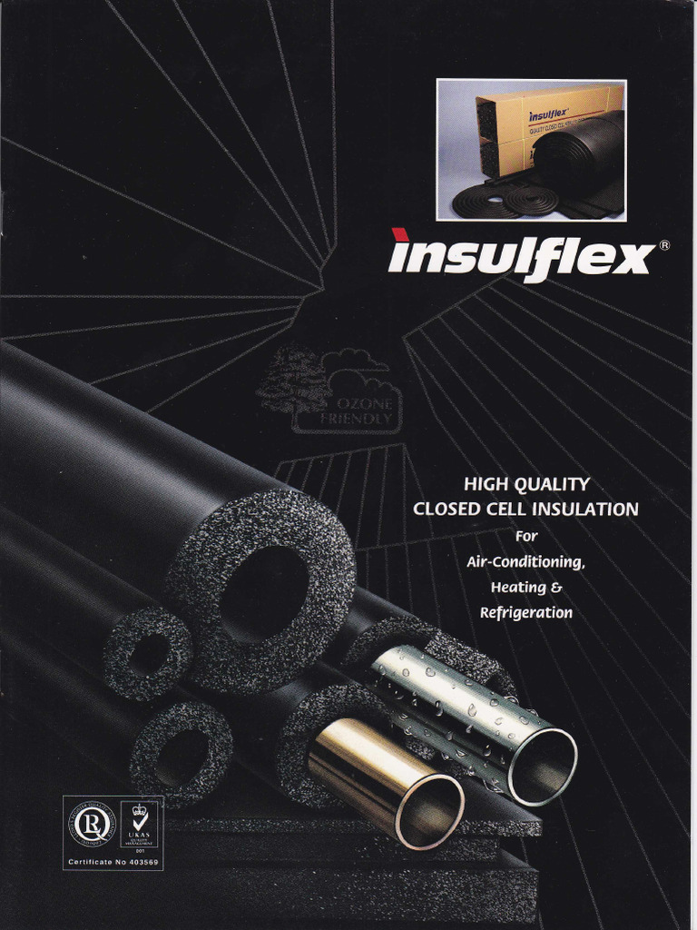 Insulflex | PDF | Pipe (Fluid Conveyance) | Duct (Flow)