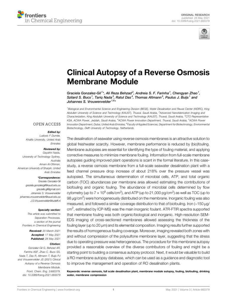 Clinical Autopsy of A RO Module, Paper (MB) | Download Free PDF ...