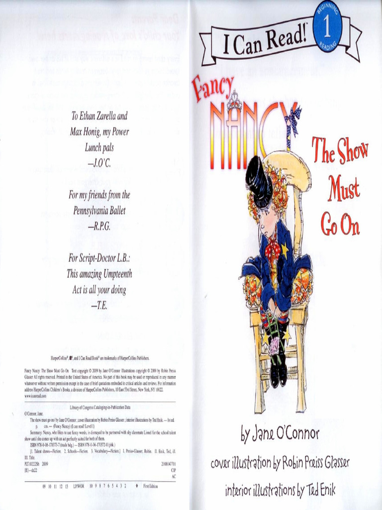 Fancy_Nancy_The_Show_Must_Go_On | PDF