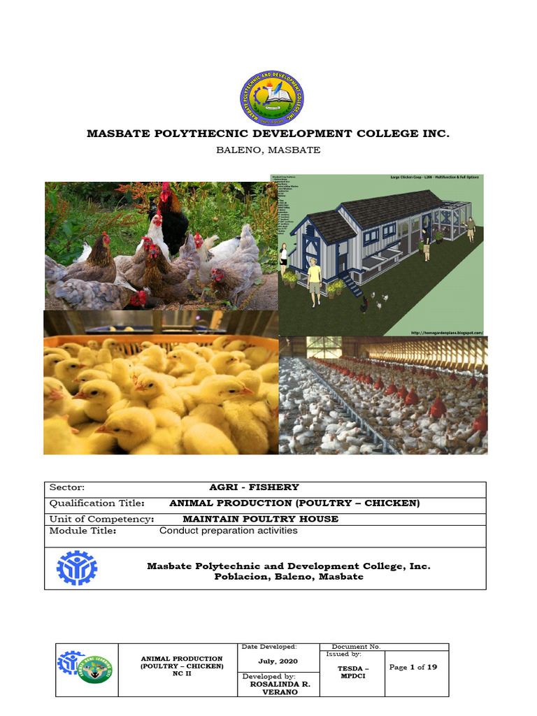 Module 9.1 | PDF | Poultry Farming | Chicken