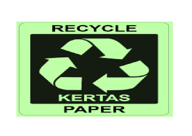 Label Kitar Semula | PDF