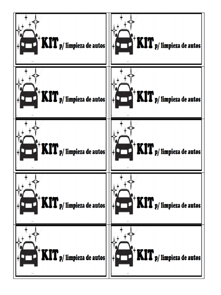 Kit Auto1 | PDF