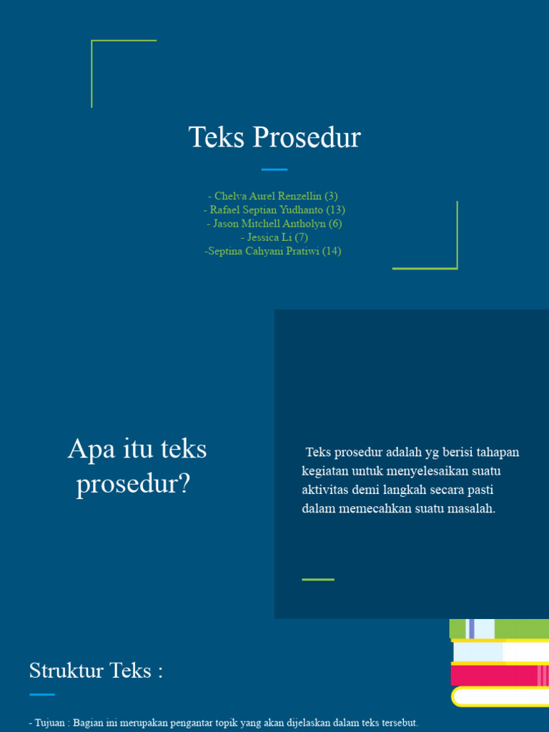 Teks Prosedur | PDF
