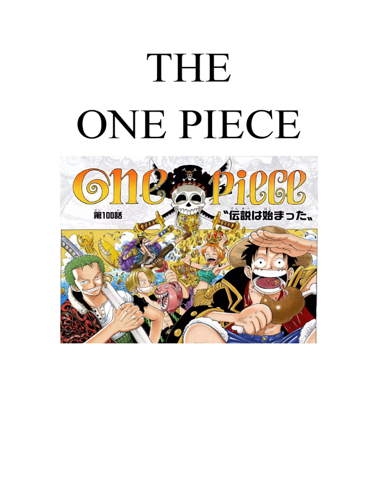 The One Piece | PDF | Pirataria