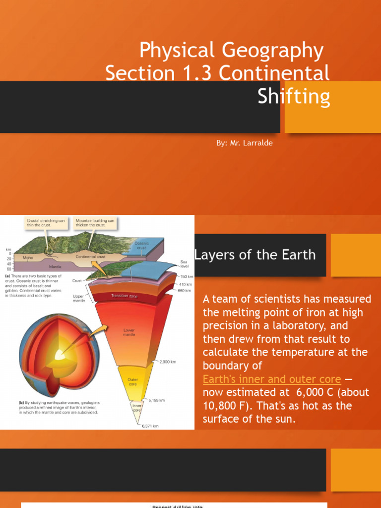Enrique Cavazos - Physical Geography Continental Plate Shifting 1.3 | PDF