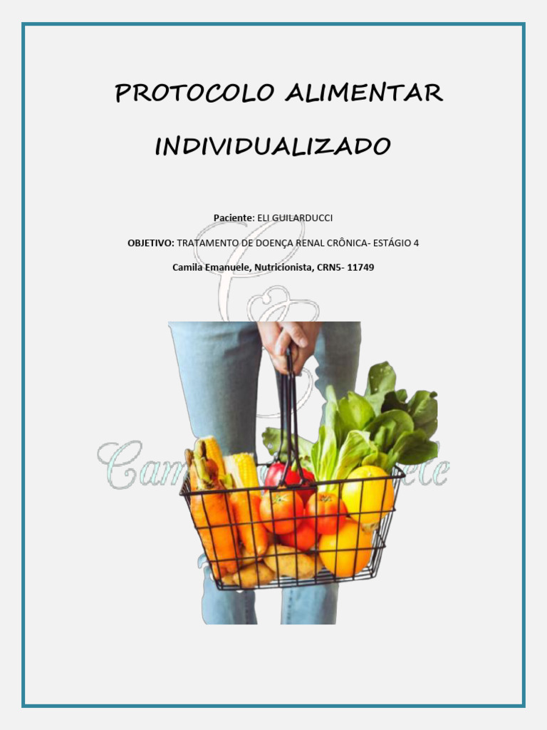 Protocolo Alimentar | Download grátis PDF | Caldo | Alimentos