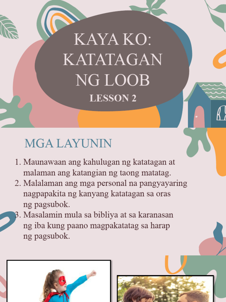 Yunit 1 Esp Aralin 2 | PDF