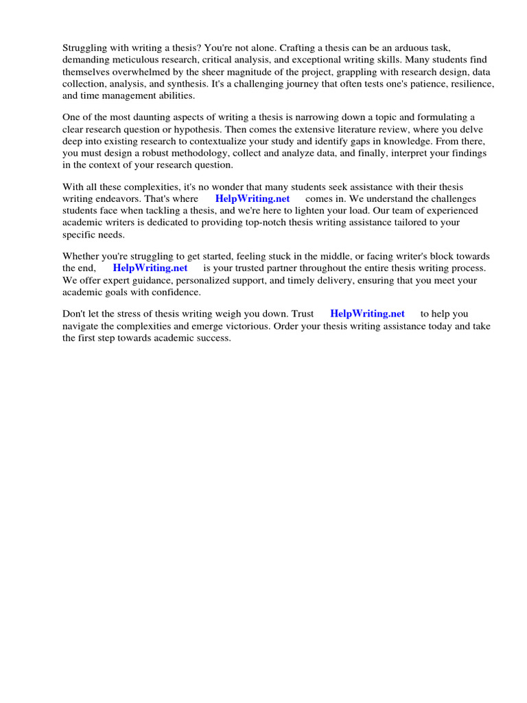 Baby Thesis Examples PDF | PDF | Thesis | Advertising