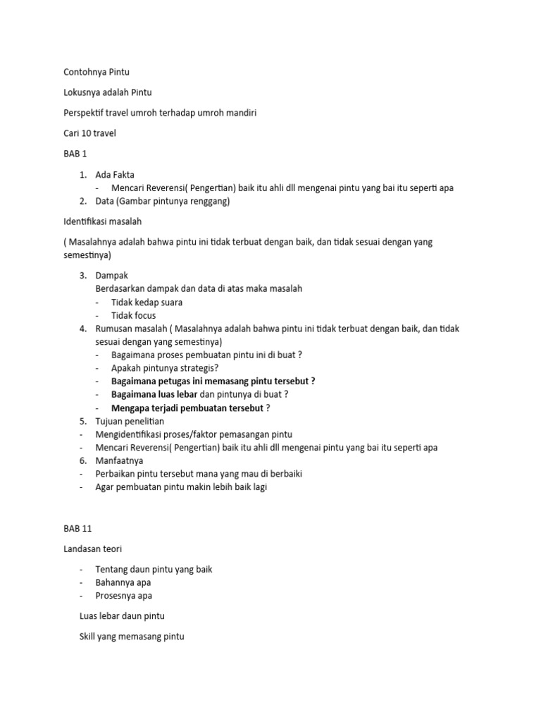 Teori Pertemuan 1 Sem (Cara Membuat Penelitian) | PDF