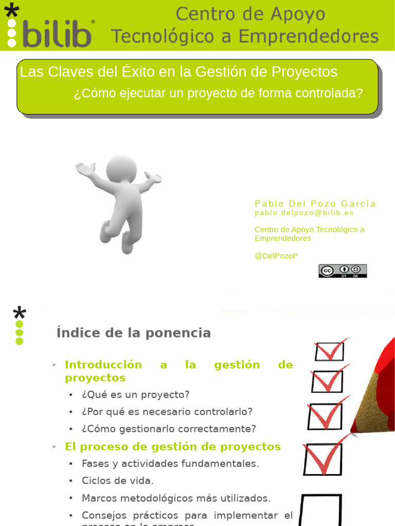 Presentación Gestión de Proyectos | PDF | Gestión de proyectos | Software