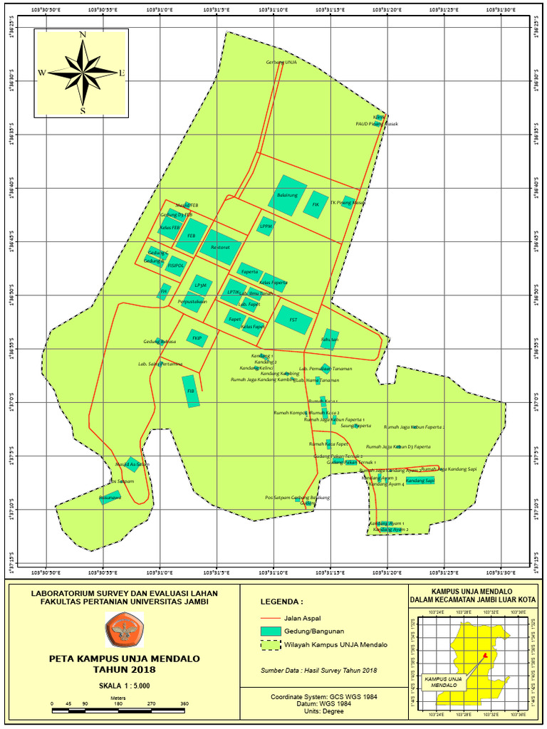 Peta Kampus - GCS | PDF