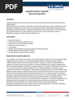 Ficha Técnica_Manto FLEX | PDF | Hormigón | Agua