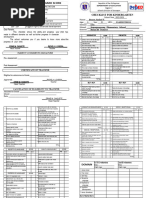 Eccd Checklist | PDF | Finger | Sibling