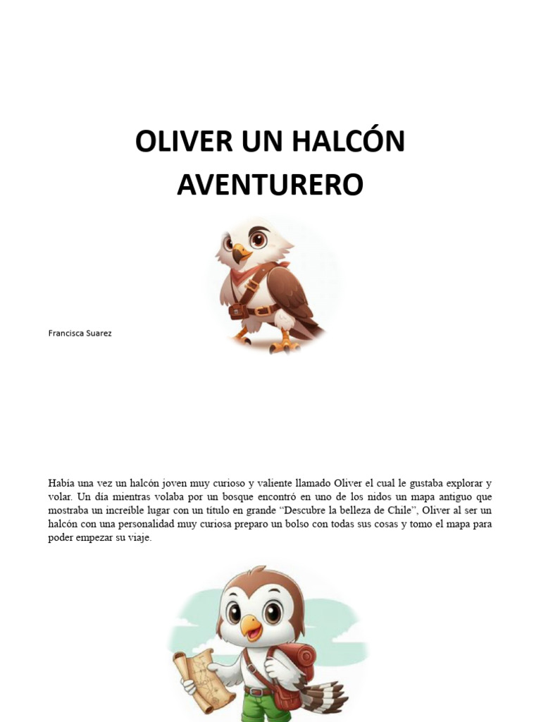 OLIVER UN HALCON AVENTURERO (Zero) | PDF | Chile | Ciencias de la Tierra