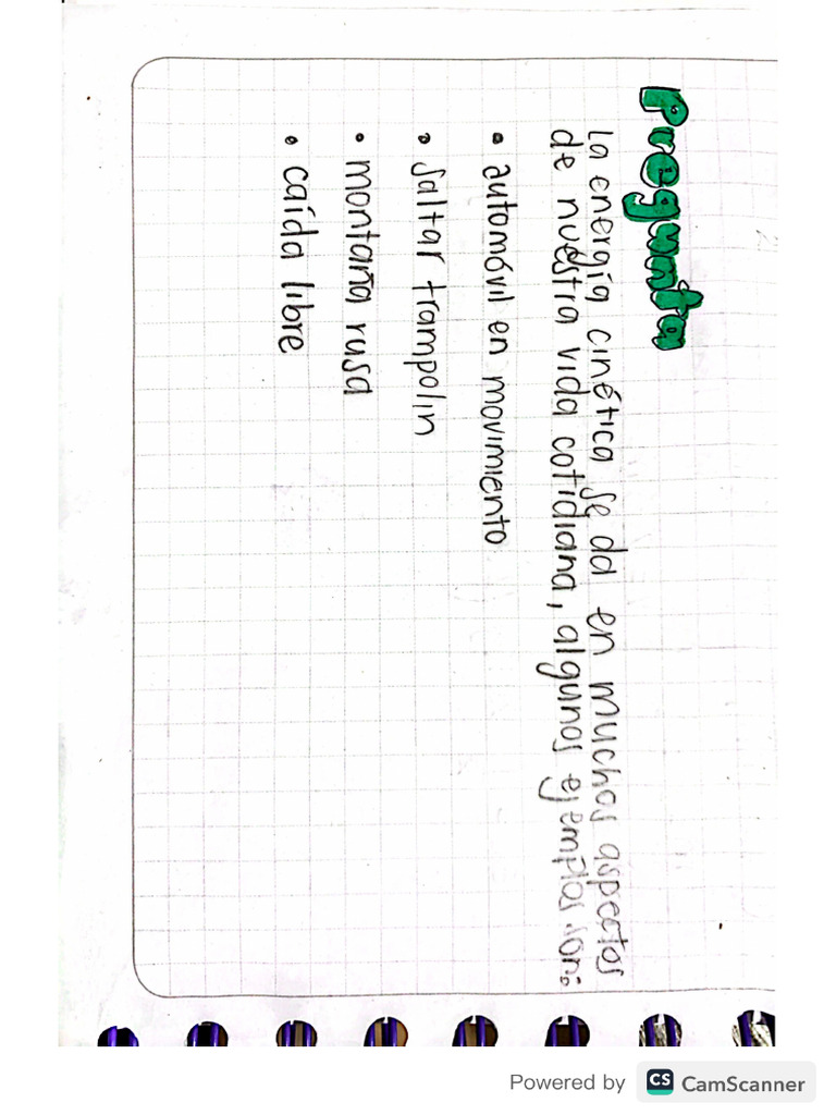 Energía Cinética - Sharon Franco | PDF