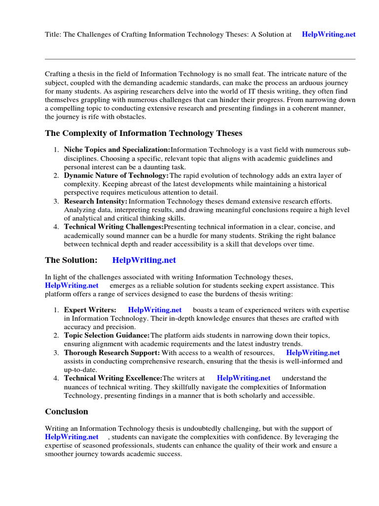 Information Technology Thesis Examples PDF | PDF | Forecasting | Programmable Logic Controller
