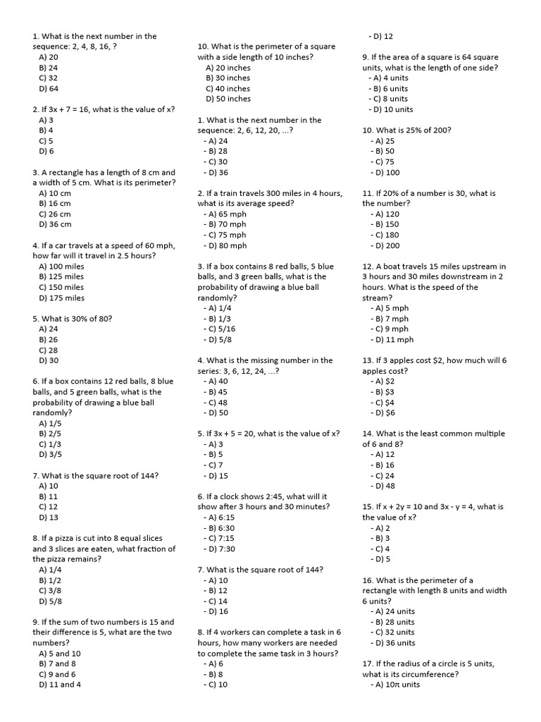 Sase Mock Test | PDF | Adverb | Word