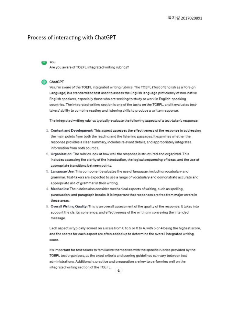 Process of Interacting With ChatGPT | PDF | Pollution | Environment