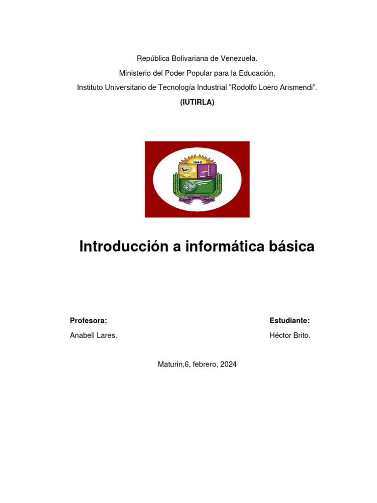 Informatica Basica Tema 1 | PDF | Lenguaje de programación ...