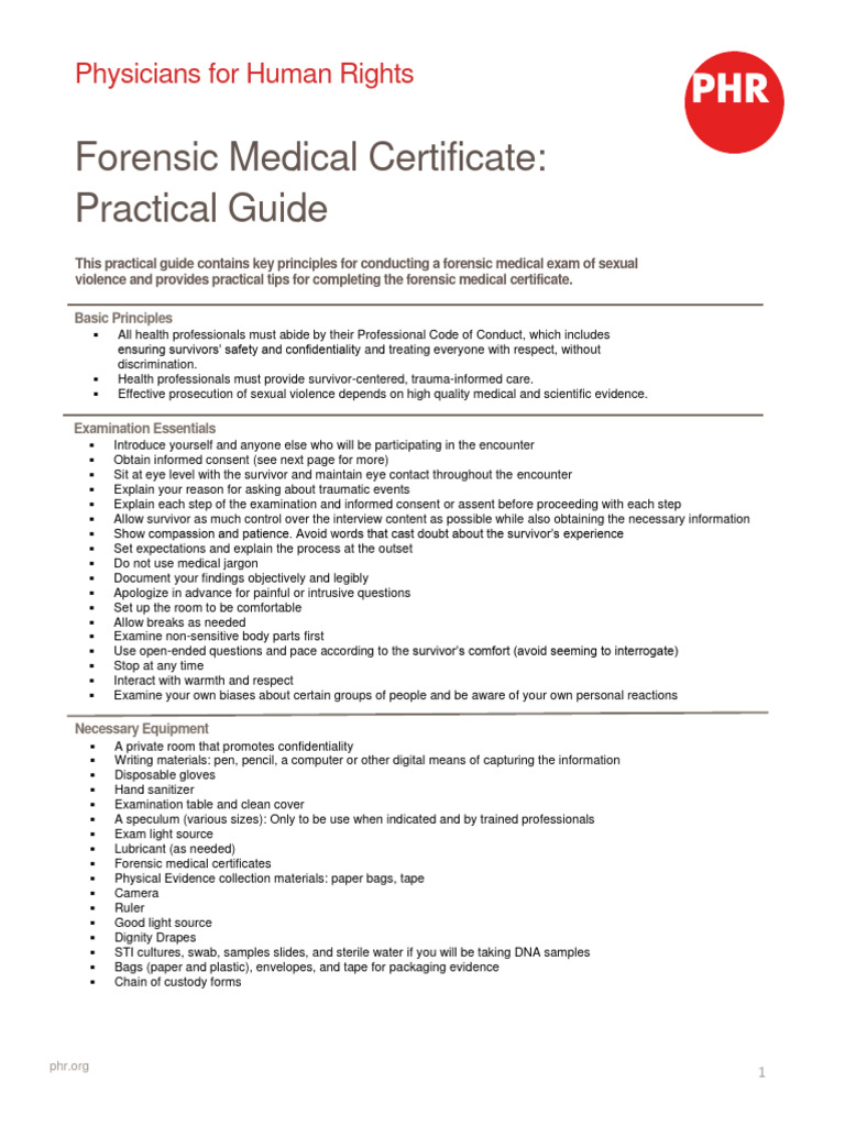 Medical Certificate Companion Guide DRC FINAL ENGLISH | PDF | Medicine ...