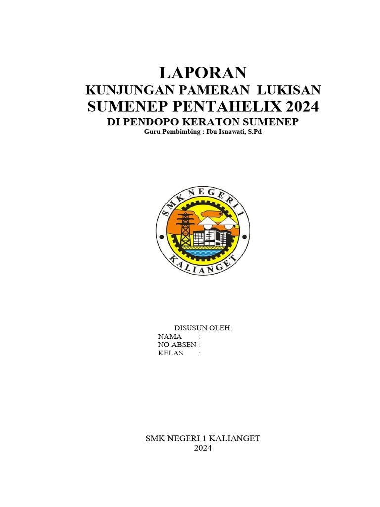 Laporan Kunjungan Pameran | PDF