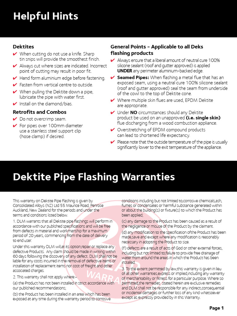 Flashing Systems 10 Book 0 1 Compressed Pdf Pipe Fluid Conveyance