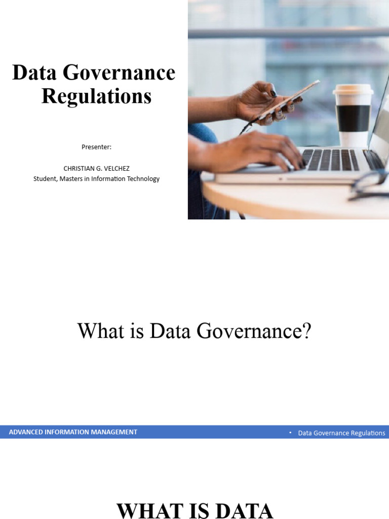 Data Governance Regulations | PDF | Information Technology Management | Information Governance