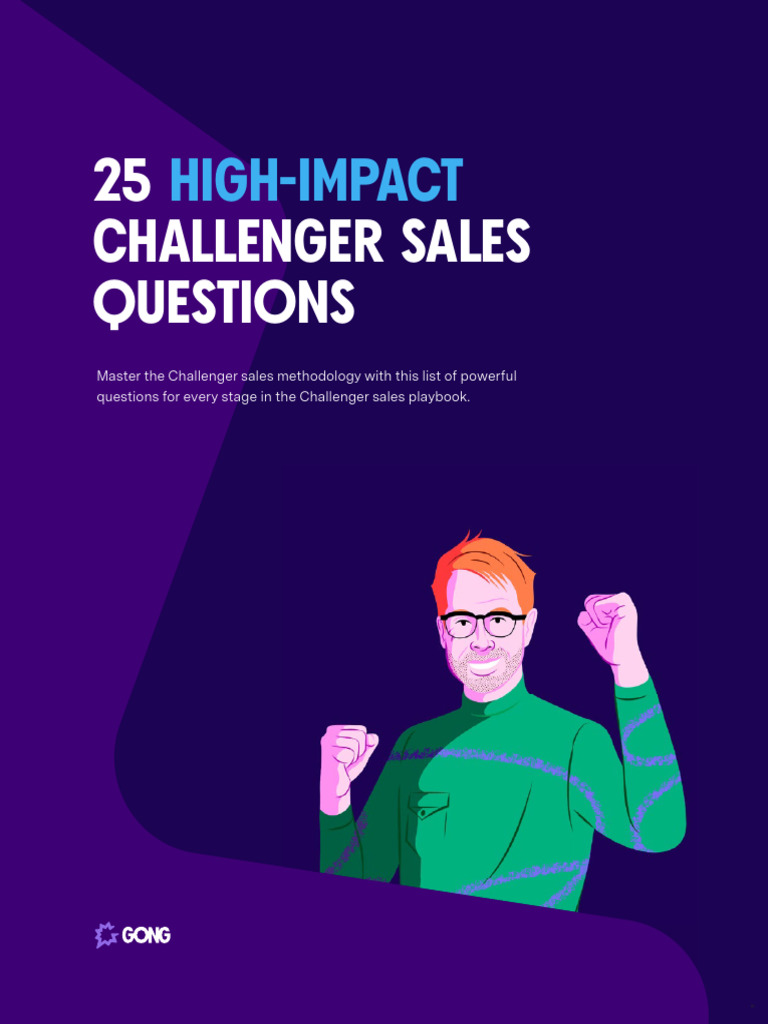 Challenger Sales Questions Guide | PDF | Cognitive Science | Business