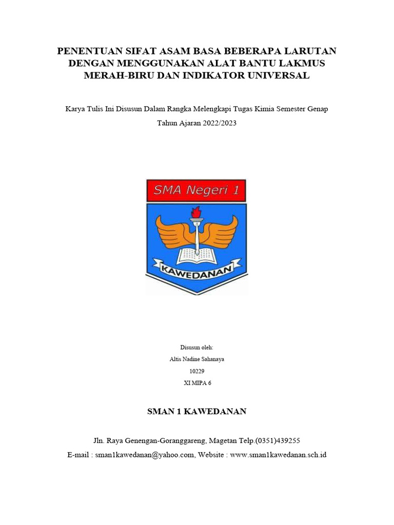 Nadin Kimiaa 2 | PDF