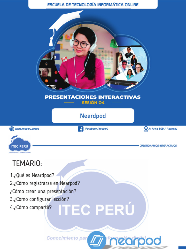 Presentaciones Interactivos - Clase 04 | PDF | Facebook | Informática