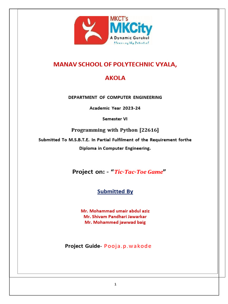 Python Microproject Gro | PDF | Software Engineering | Computing