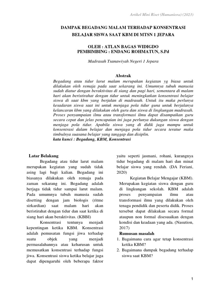 Artikel Atlan | PDF | Sains & Matematika