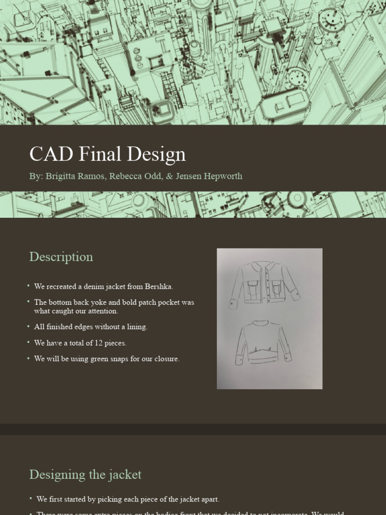 Cad Final Design-Presentation 1 1 | PDF