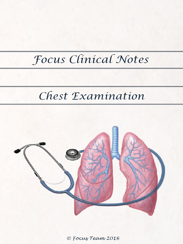 Chest Examination - Focus Team 2016 | PDF