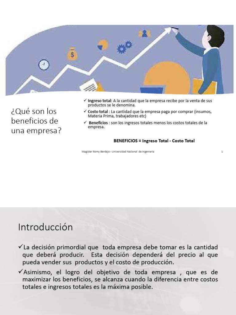 7. Economia - Teoria de La Empresa, Costo y Beneficio | PDF | Business | Mercado (economía)