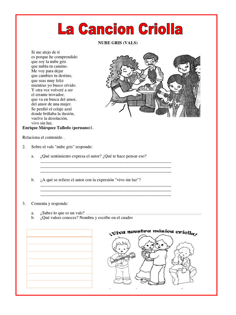 Historia y Sentimiento de la Canción Criolla | PDF | Perú