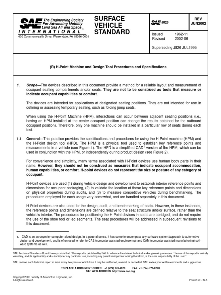 Sae J826 | PDF | Angle | Tangent