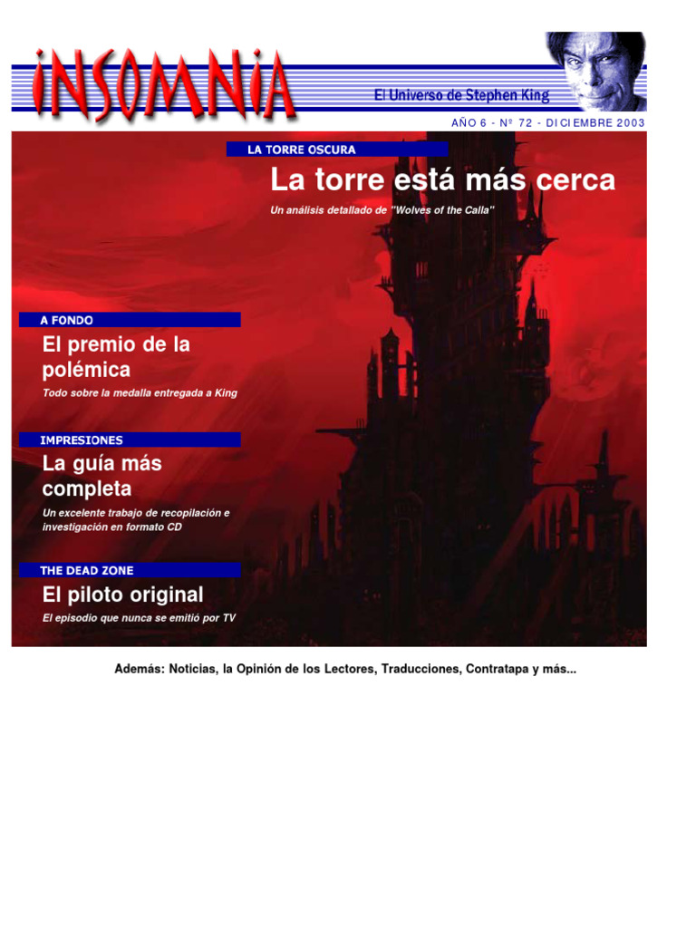 Insomnia 072 | PDF | Stephen King | J. K. Rowling