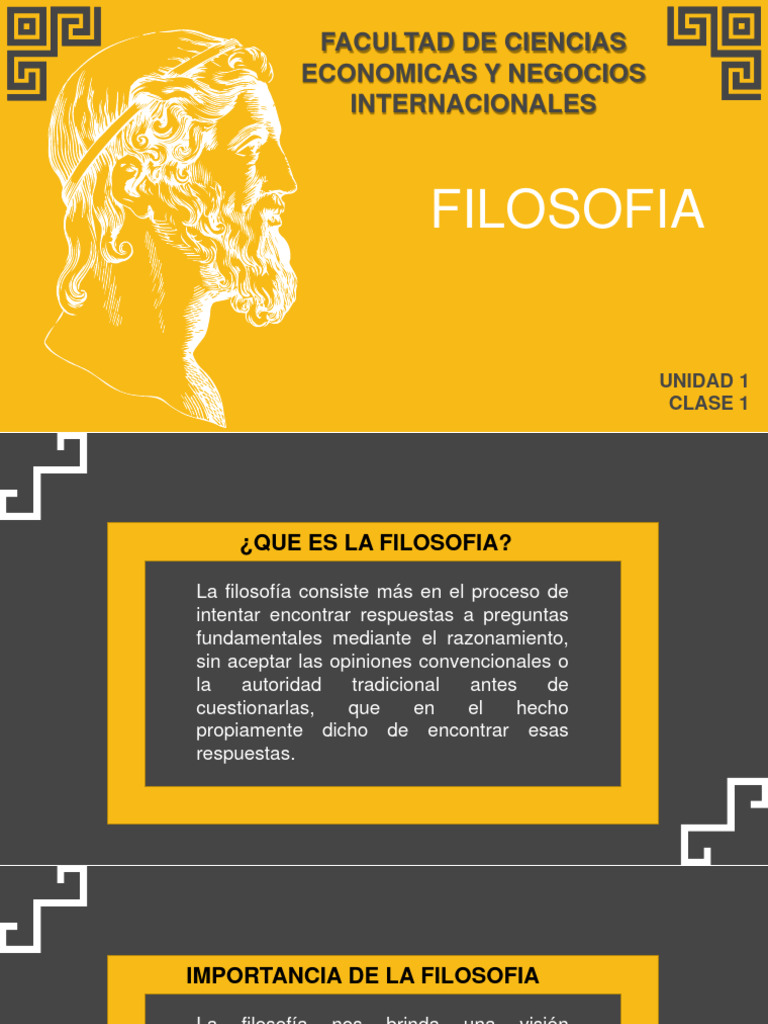 Introducción a la Filosofía y su Importancia | PDF | Conocimiento | Razón