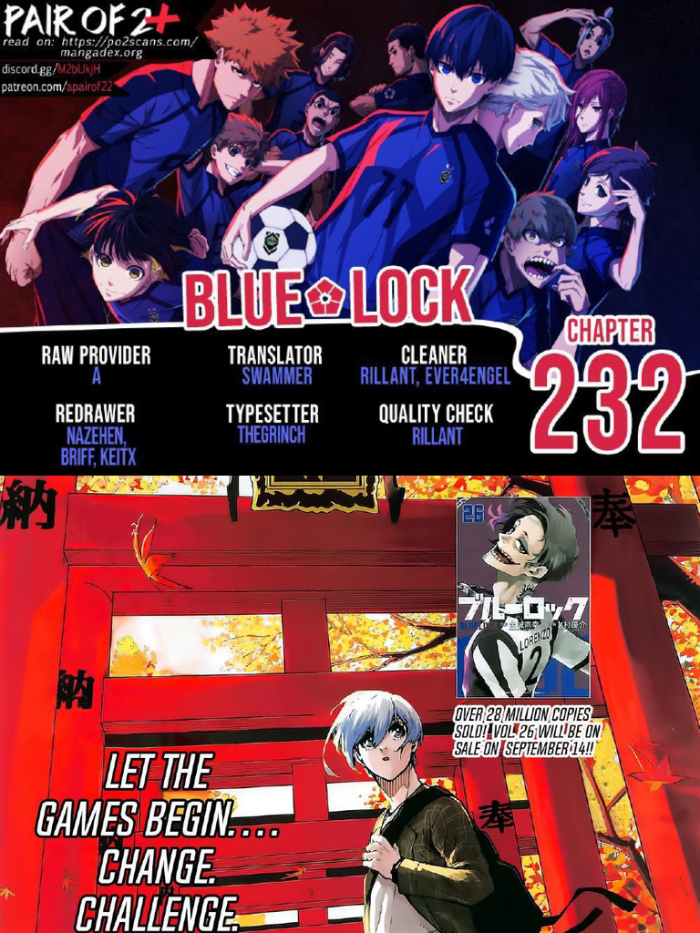 Blue Lock CH - 232 | PDF