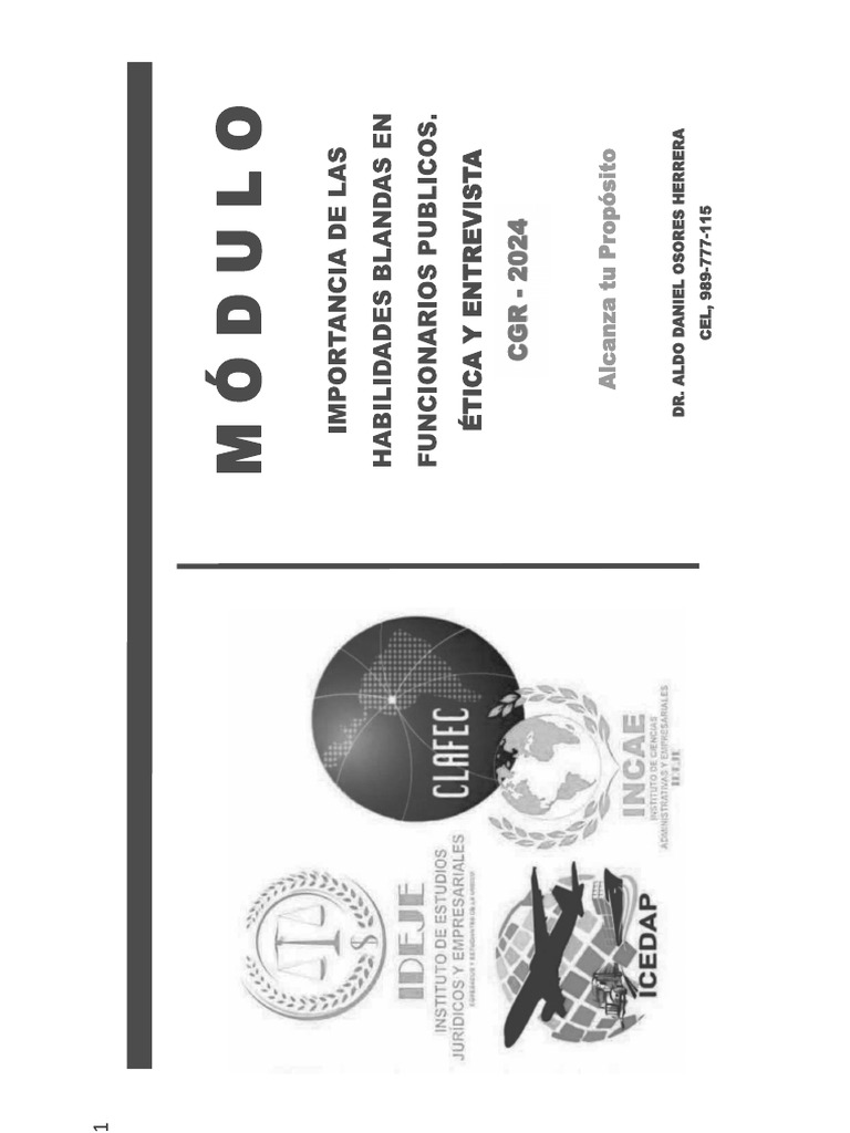 Diapositivas CGR | PDF | Corrupción política | Responsabilidad