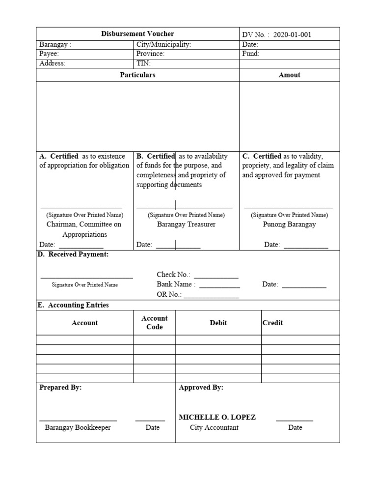 New COA Forms | PDF | Payments | Bookkeeping