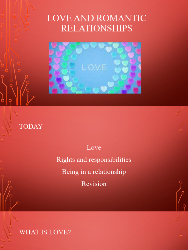 Understanding Love and Relationships | PDF | Love | Romance (Love)