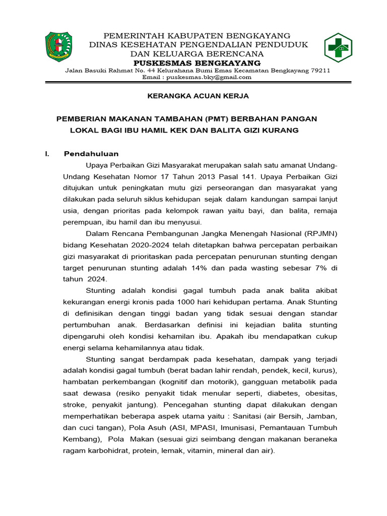 Kak PMT Lokal | PDF