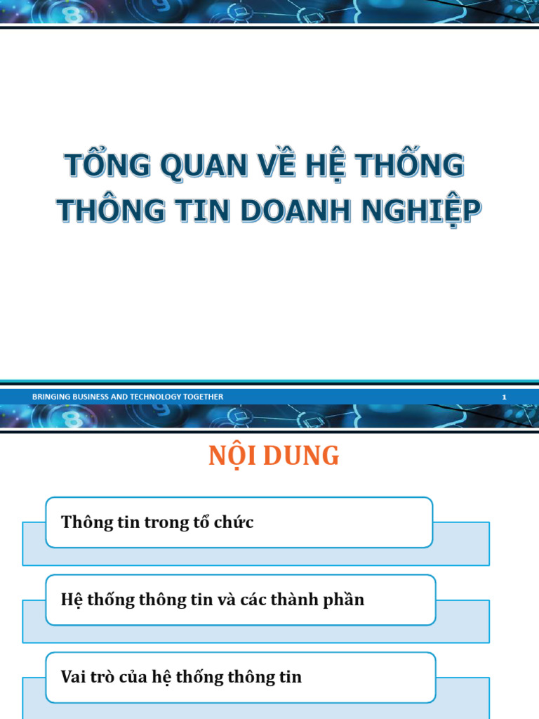 2 - He Thong Thong Tin | PDF