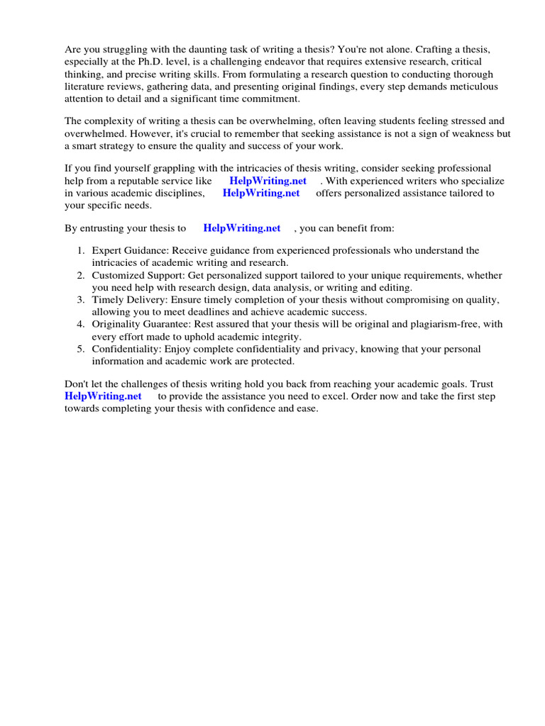 Sample of Phd Thesis Abstract | PDF | Thesis | Abstract (Summary)