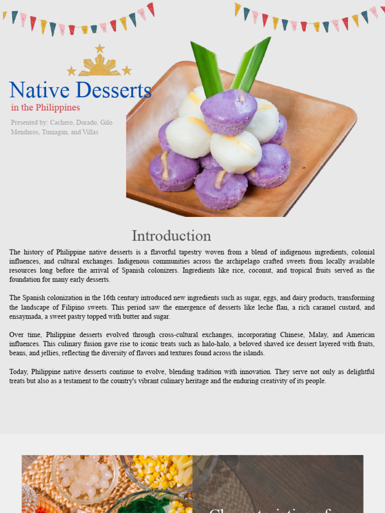 Native Dessert in The Philippines | PDF