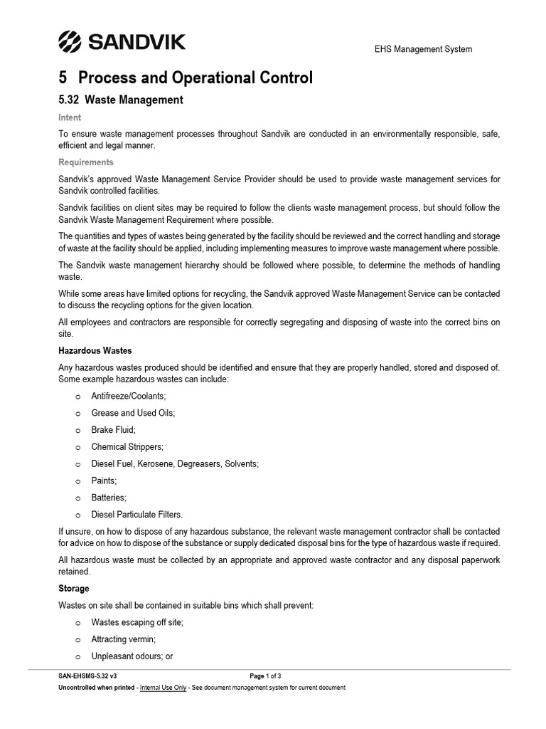 5.32 Waste Management 2024 | PDF | Waste Management | Waste