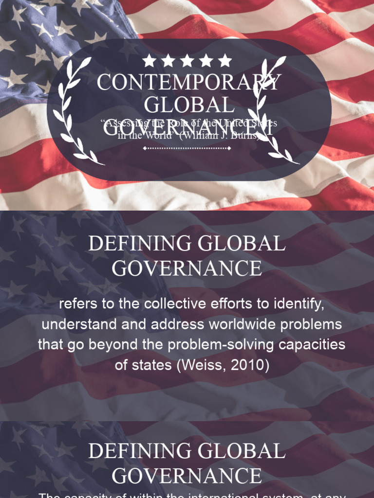 Assessing The Role of The United States in The World | PDF | Governance ...