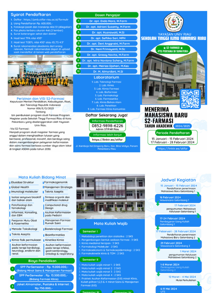 Brosur S2 Farmasi - 2024 | PDF